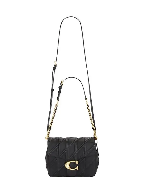 COACH Times Square Tabby Shoulder Bag - Black