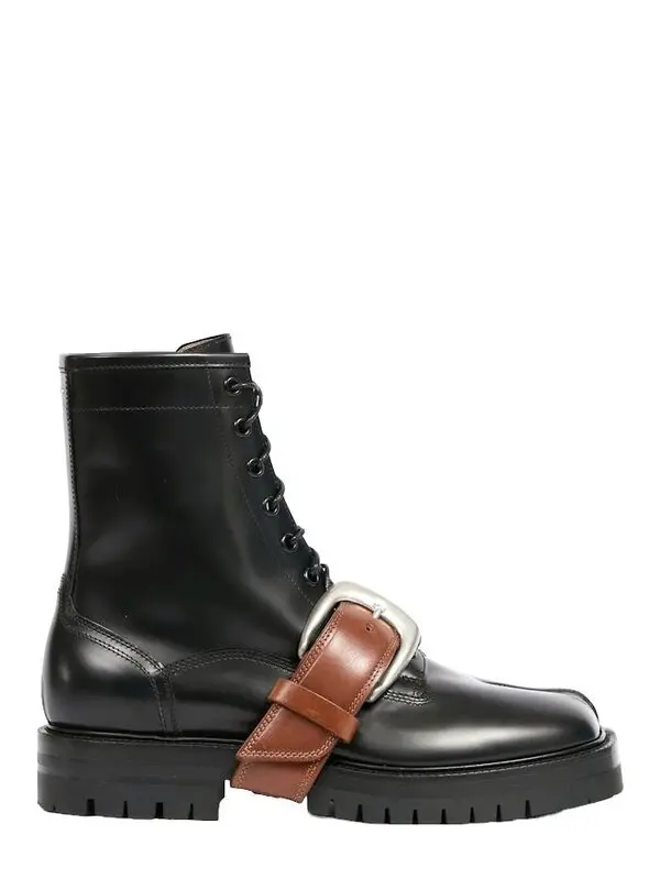 MAISON MARGIELA Tabi Combat Boot High - Black