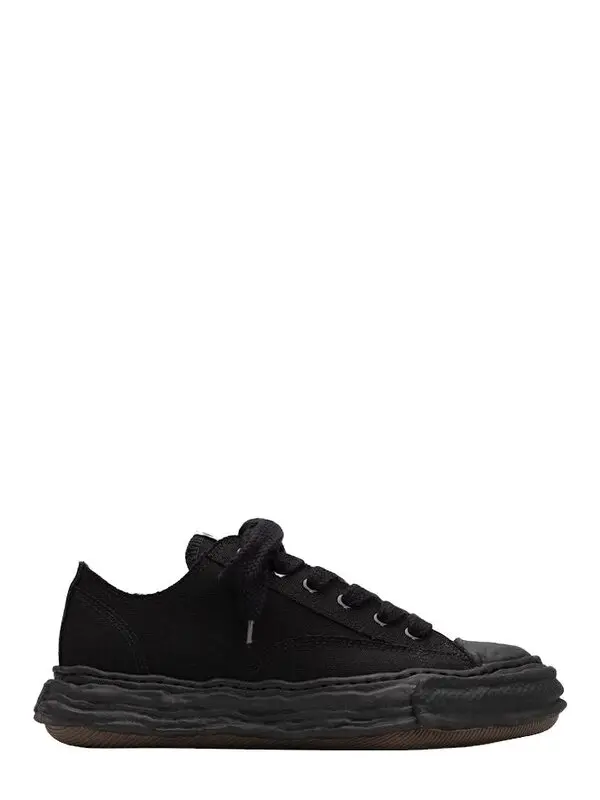 Mihara Yasuhiro Peterson Og Sole Canvas Sneakers - Black