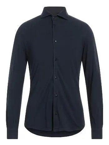 Fedeli Shirt Midnight Size Organic Cotton - Blue