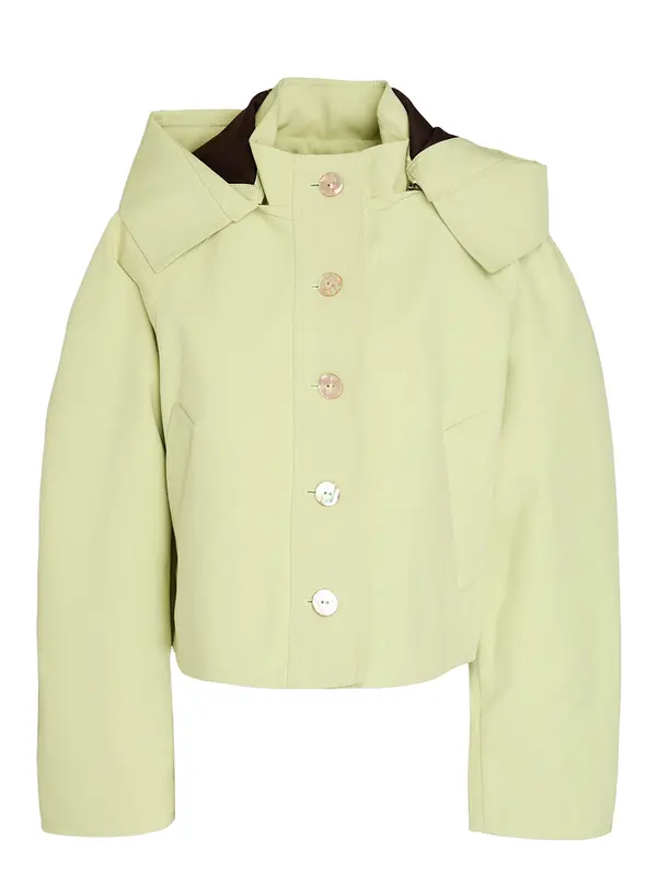 Ulla Johnson Yves Cotton Jacket - Light Green
