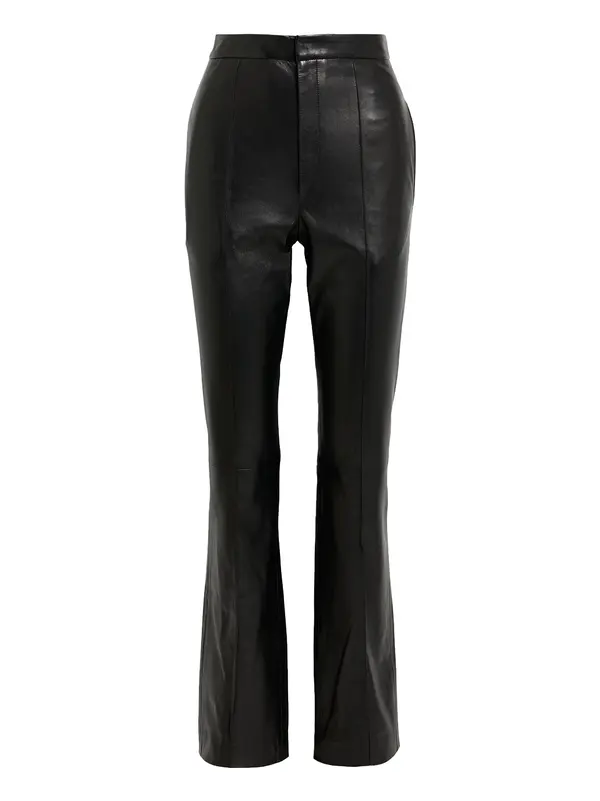 Isabel Marant Banilirok Leather Pants - Black