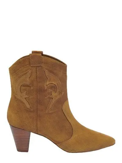 Ba&sh Casey Ankle Boots - Brown