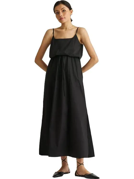REISTOR Strappy Maxi Dress - Black