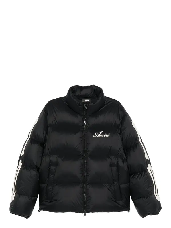 Amiri Quilted Padded Down Jacket - Black