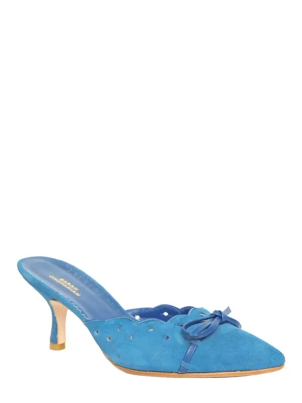STUDIO CHOFAKIAN 55mm Suite Mules - Blue