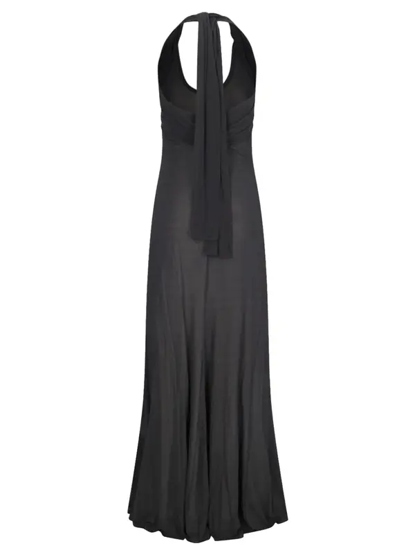 Helmut Lang Dancer Long Dress - Black