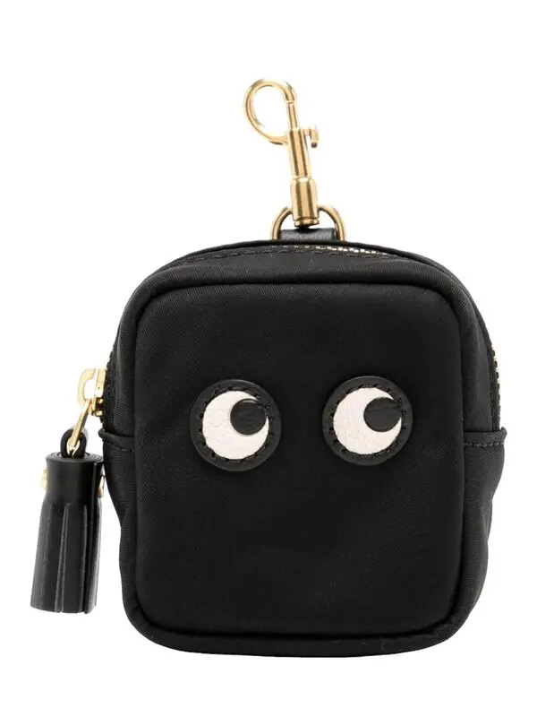 ANYA HINDMARCH Eyes Ear Phone Travel Pouch - Black