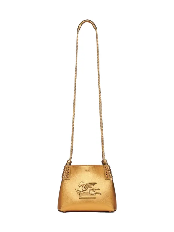 Etro Laminated Libra Tote - Gold