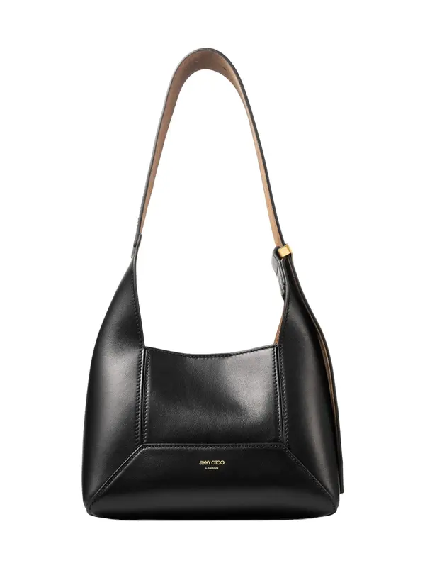JIMMY CHOO Small Diamond Shoulder Bag - Black