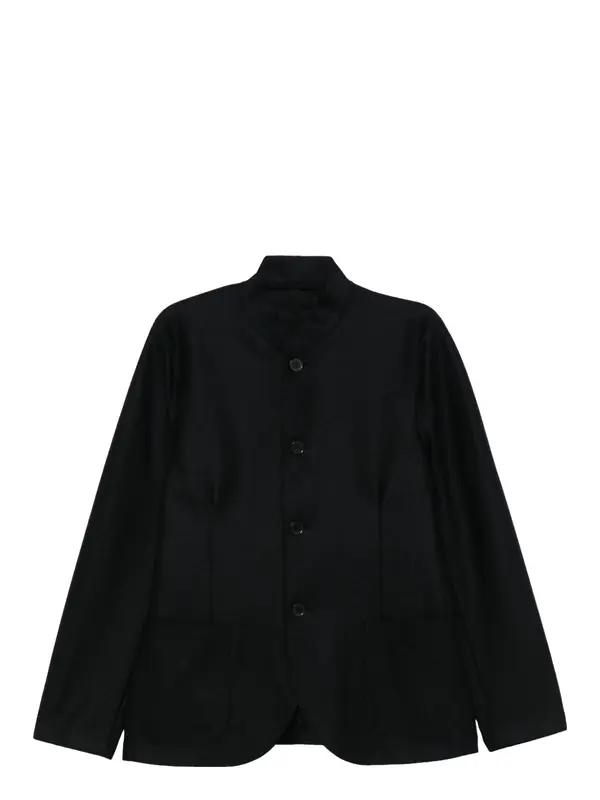 Harris Wharf London Nehru Jacket - Black