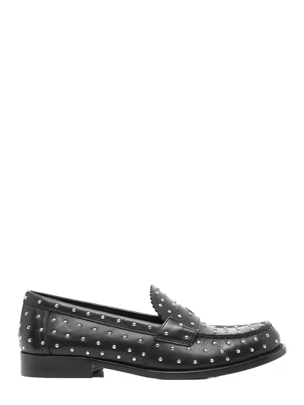 Tory Burch Studded Loafers - Black