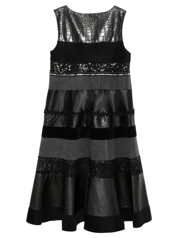 Junya Watanabe Bead Embellishment Dress - Black