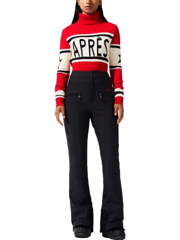 Perfect Moment Aurora Flared Ski Trousers - Black
