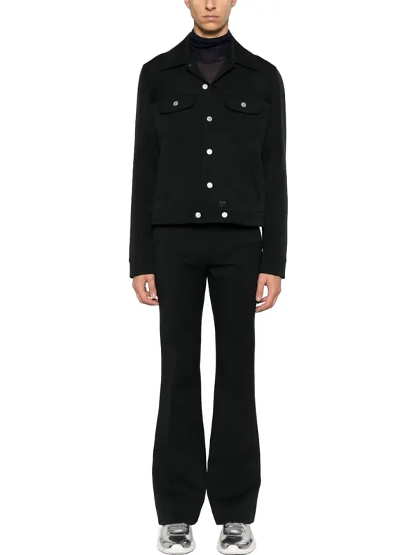 COURREGES 70's Bootcut Trousers - Black