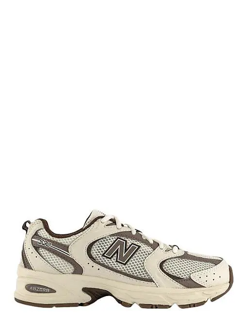 NEW BALANCE Mr530 Logo-embossed Low-top Trainers - Offwhite Beige