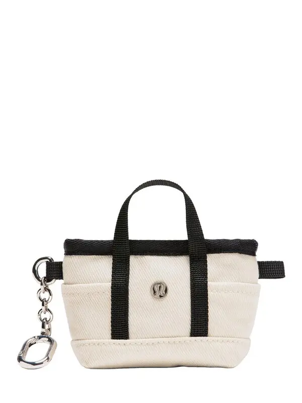 Lululemon Daily Multi-pocket Nano Canvas Tote Bag - Natural/black