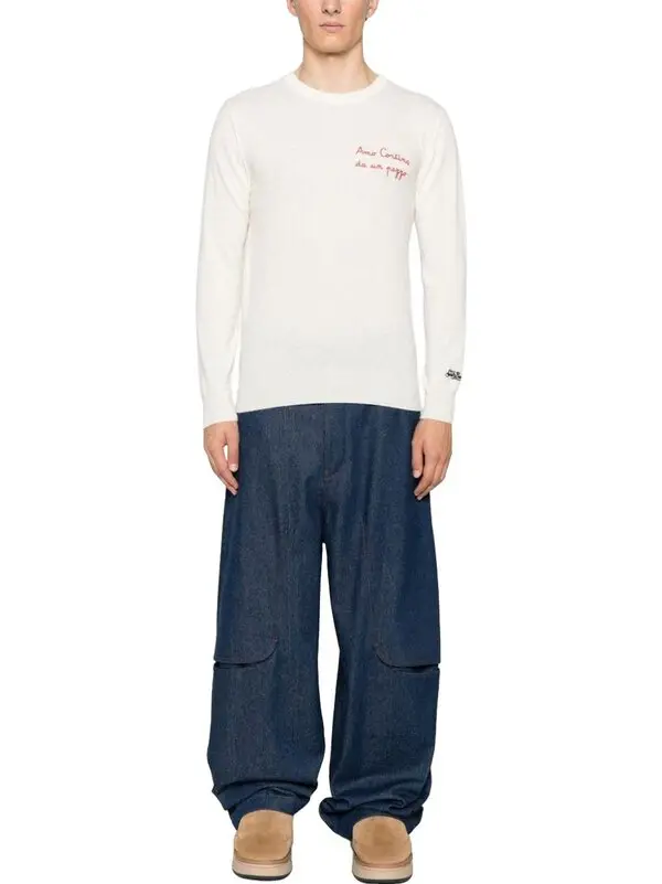 MC2 SAINT BARTH Heron Sweater - Neutrals