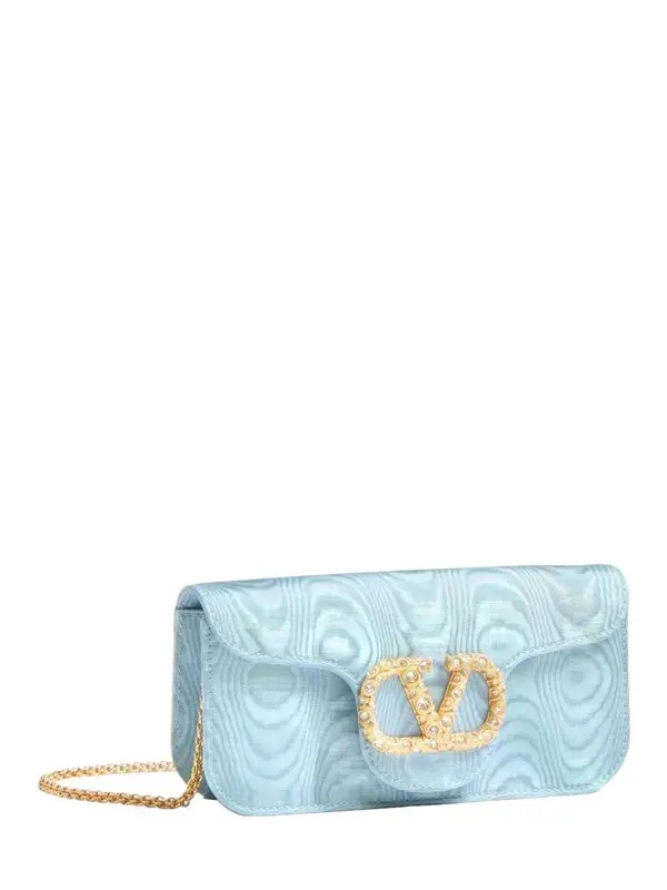 Valentino Garavani Locò Clutch Bag - Blue
