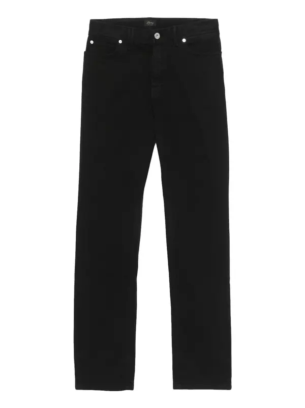 Brioni Chamonix Straight Leg Jeans - Black
