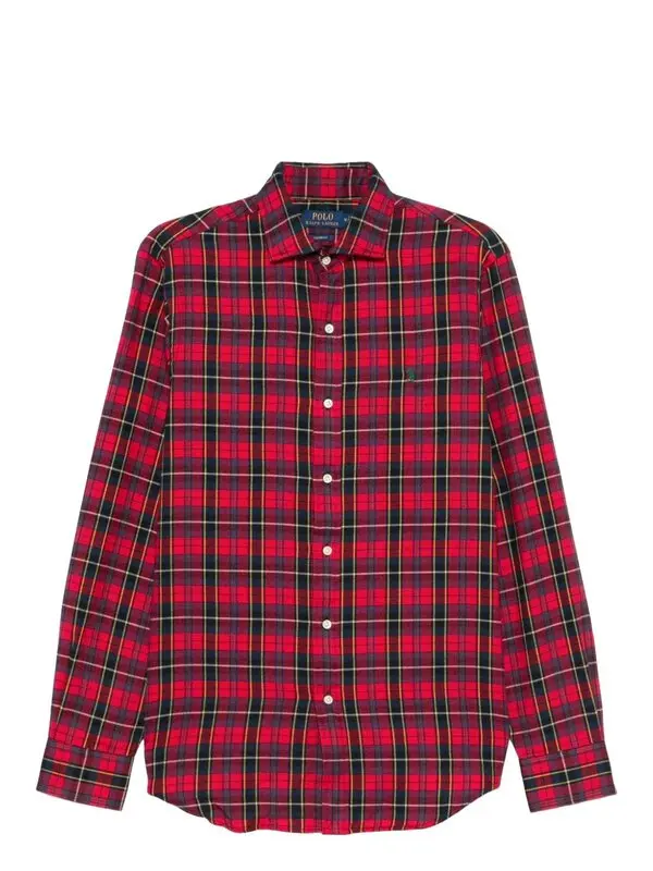 Polo Ralph Lauren Tartan-check Shirt - Red
