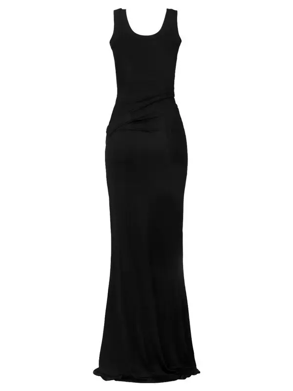 ALMAZ Forget Me Knot Maxi Dress - Black