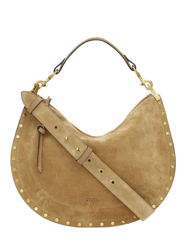 Isabel Marant Oskan Soft Zip Shoulder Bag - Brown