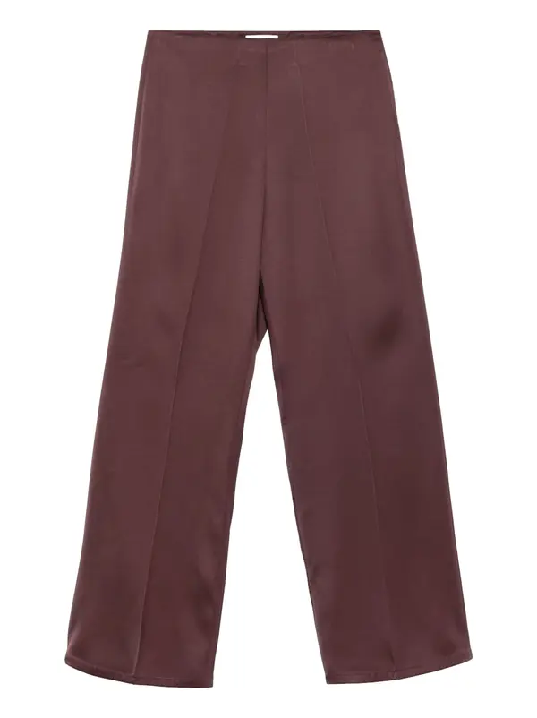 JIL SANDER Twill-weave Trousers - Purple