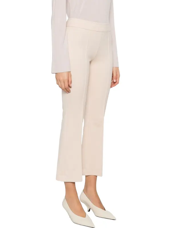 BLANCA VITA Flared Trousers - Neutrals