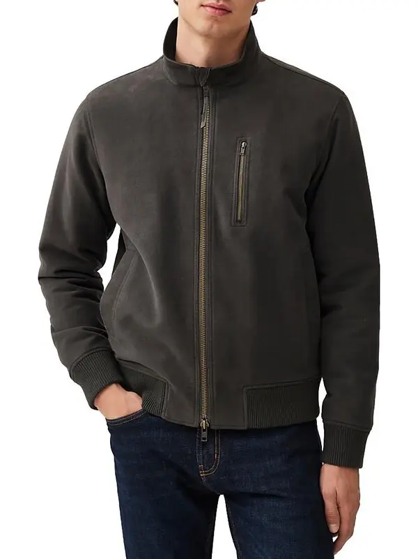 Rodd & Gunn Upper Hutt Zip Front Jacket - Pewter