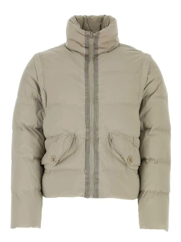 TEN C Quilted Down Jacket - Grey
