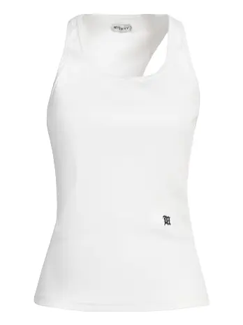 MISBHV Ribbed Jersey Tank Top - White
