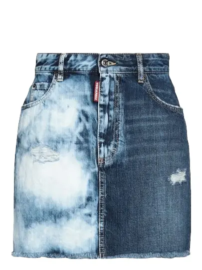 Dsquared2 Flared Denim Skirt - Blue