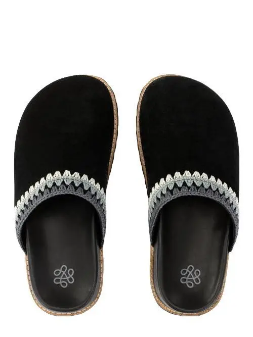 THE SAK Bolinas Lug Sole Clogs - Black Seminyak