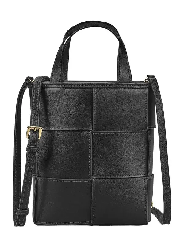 Gigi New York Chloe Mini Shopper - Black