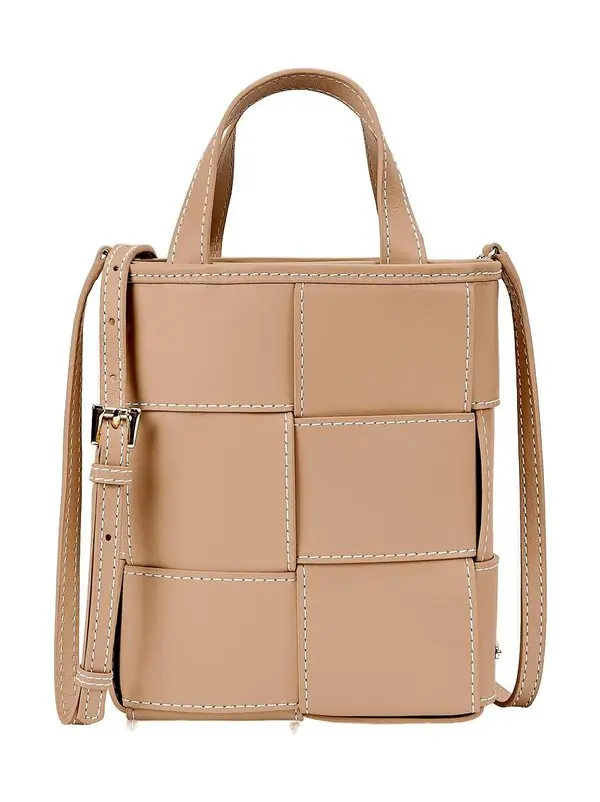 Gigi New York Chloe Mini Shopper - Cappuccino