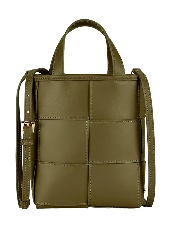 Gigi New York Chloe Mini Shopper - Olive
