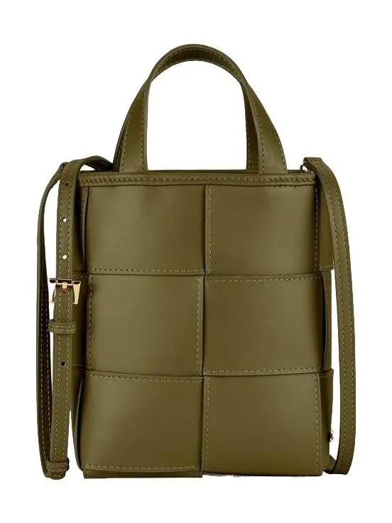 Gigi New York Chloe Mini Shopper - Olive