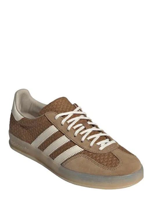 Adidas Gazelle Indoor Sneaker - Brown Desert/white/beige