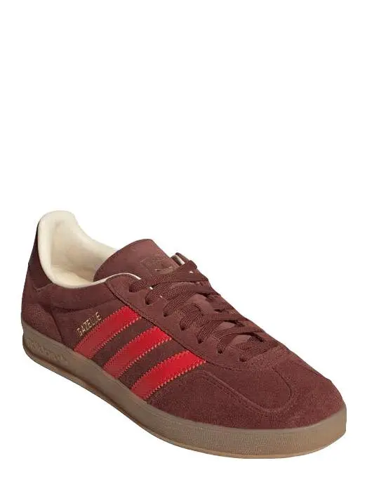 Adidas Gazelle Indoor Sneaker - Fox Brown/red/gum