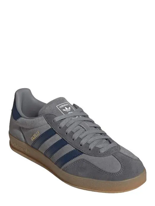 Adidas Gazelle Indoor Sneaker - Grey/night Indigo/grey