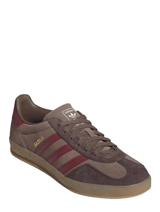 Adidas Gazelle Indoor Sneaker - Strata/red/dark Brown