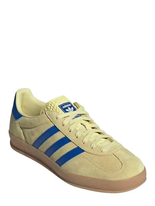 Adidas Gazelle Indoor Sneaker - Yellow/royal Blue/white