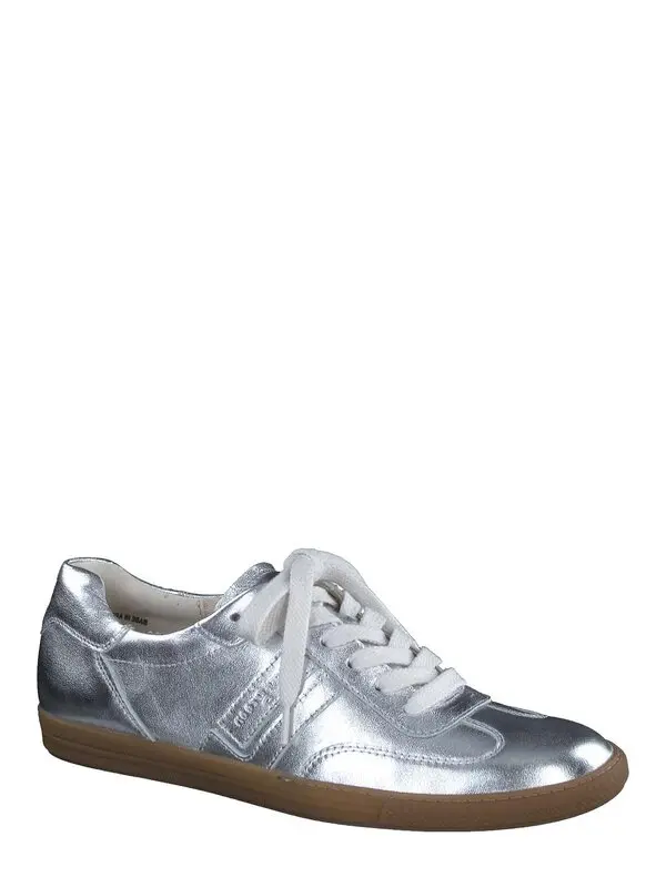 Paul Green Zaria Low-top Sneaker - Aluminum Metallic Nappa