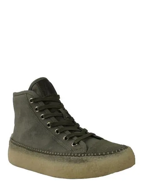 ARTISAN CRAFTED BY ZIGI Camena High-top Sneakers - Olive Canvas