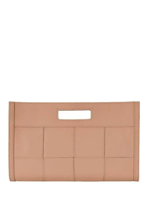 Gigi New York Remy Clutch - Cappuccino