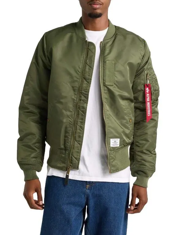 Alpha Industries Ma-1 Mod Flight Jacket - Sage