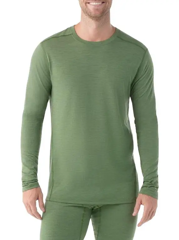 Smartwool Classic Merino Base Layer Top - Fern Green