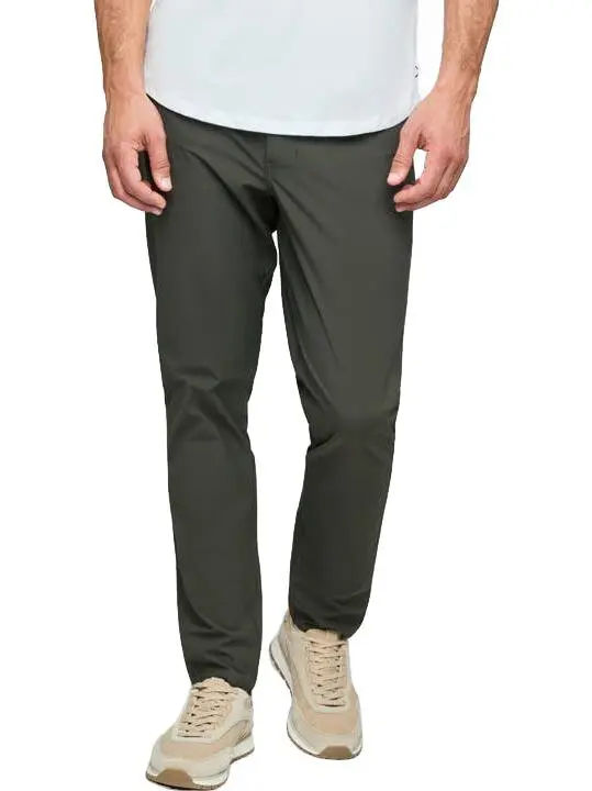 CUTS Ao Five-pocket Stretch Pants - Deep Olive