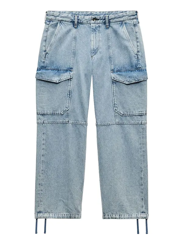 Rag & Bone Fit 4 Denim Cargo Pants - Skylight